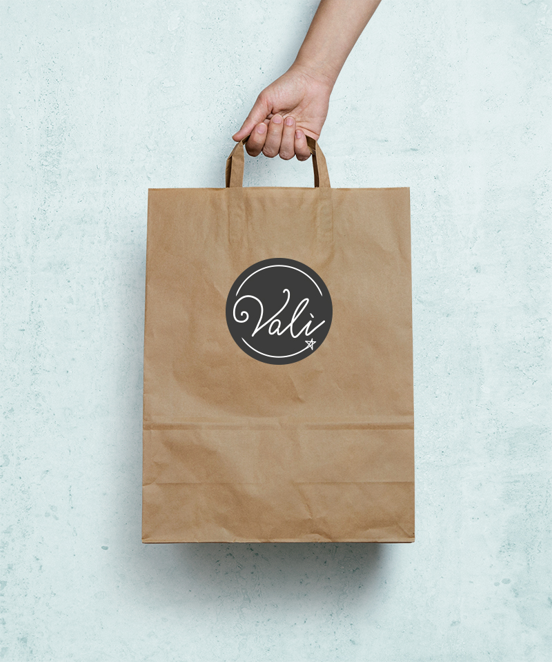 Branding | Valì new logo design | Giulia in bold