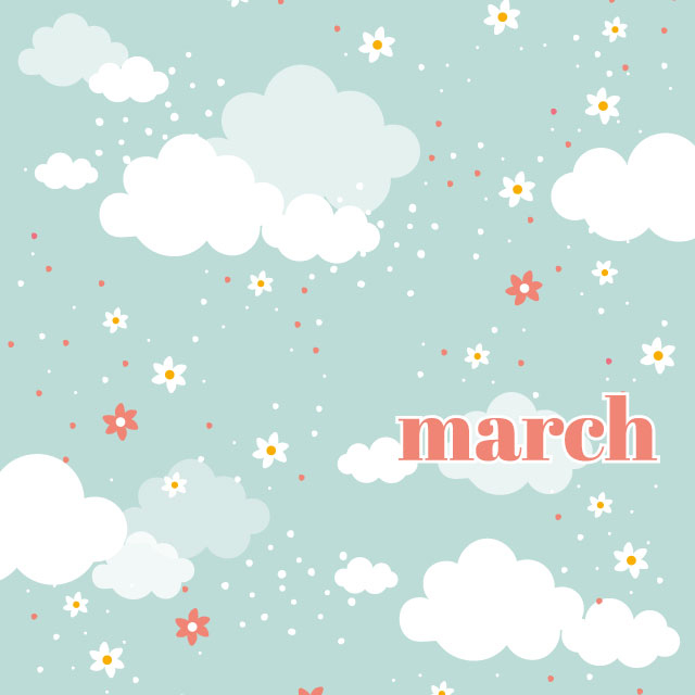 sfondo gratuito smartphone | marzo | Giulia in bold